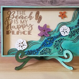 Beach Sign SVG Laser Cut Files Beach SVG Flip Flop SVG Beach Laser File ...