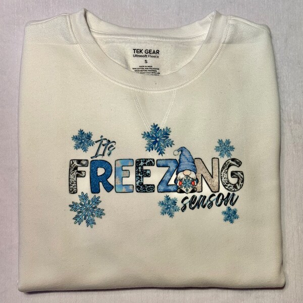 Winter Gnome PNG: Freezing Season Sublimation Design (digital Download ...