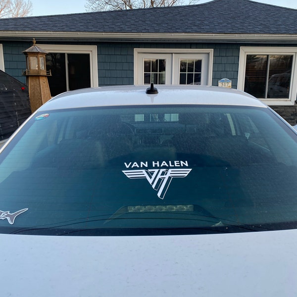 Van Halen Logo - Vinyl Decal Sticker - Classic Rock - Various Colors ...