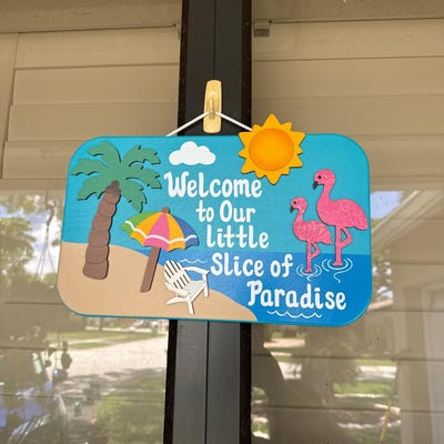 Pool Sign Come Around Back We're in the Pool Outdoor Wooden Pool Sign ...