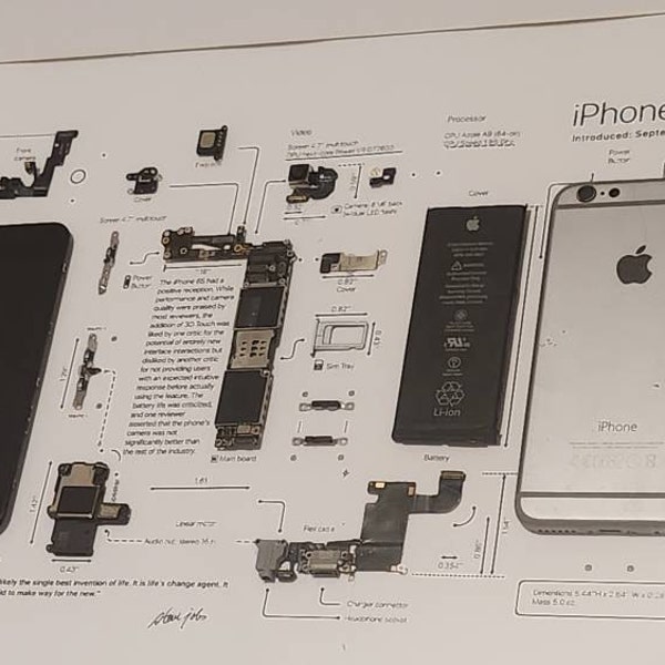 Download Apple Ipod U2 Teardown Template, Disassemble Phone Drawings ...