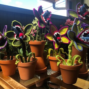 Bouquet Man Eating Flowers Pattern Crochet Photo Tutorial - Etsy