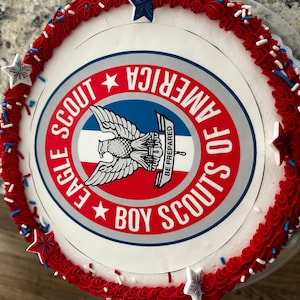 COAST GUARD Edible Birthday Party Cake Topper 1/4 Sugar Sheet Custom ...