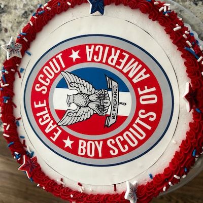 COAST GUARD Edible Birthday Party Cake Topper 1/4 Sugar Sheet Custom ...