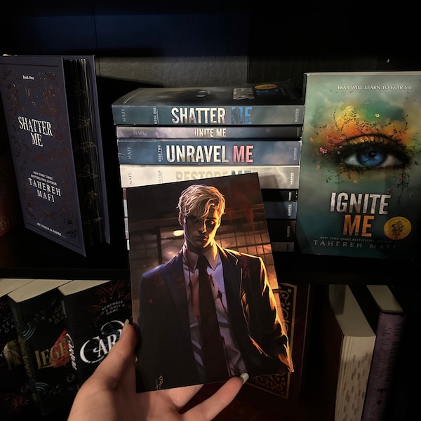 Aaron Warner With Dog Shatter Me Series - Etsy UK