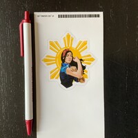 Filipina Sticker, Filipina Art, Filipino Princess Sticker, Filipino ...