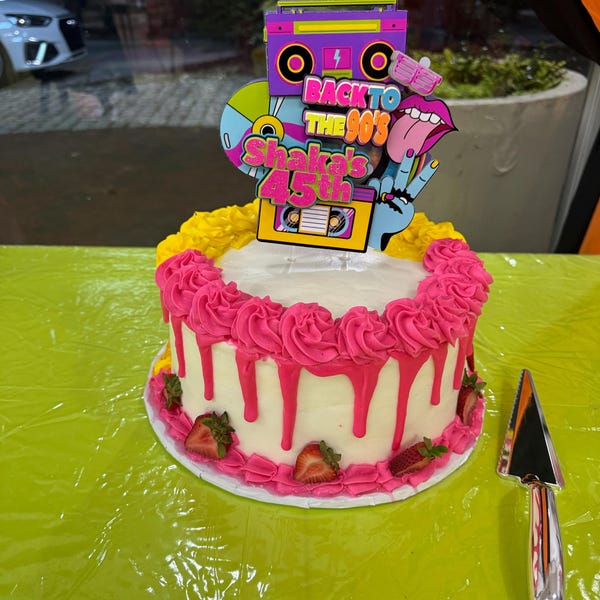 Gamer Cake Topper, Level up Party,video Game Birthday - Etsy