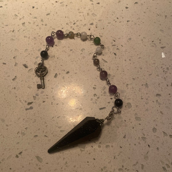 Pocket Pendulum - Dowsing , Crystal , Divination Tool , Spiritual Tool ...