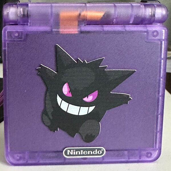 BMO “beemo” Custom Game Boy Advance Gba SP Uv Printed Face With IPS V2 ...