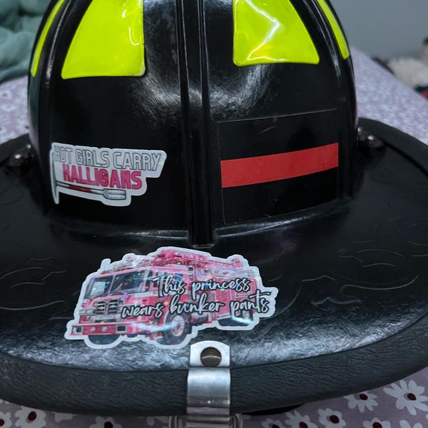 One Foot in the Black Wildland Firefighter Boots Sticker - Etsy