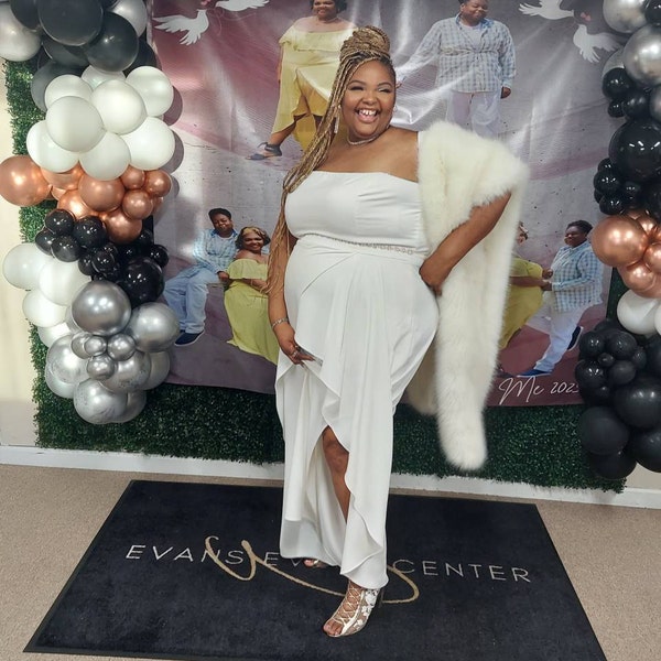 Ivory / White Faux Fur Bridal Shawl, Winter Wedding Fur Stole Wrap ...