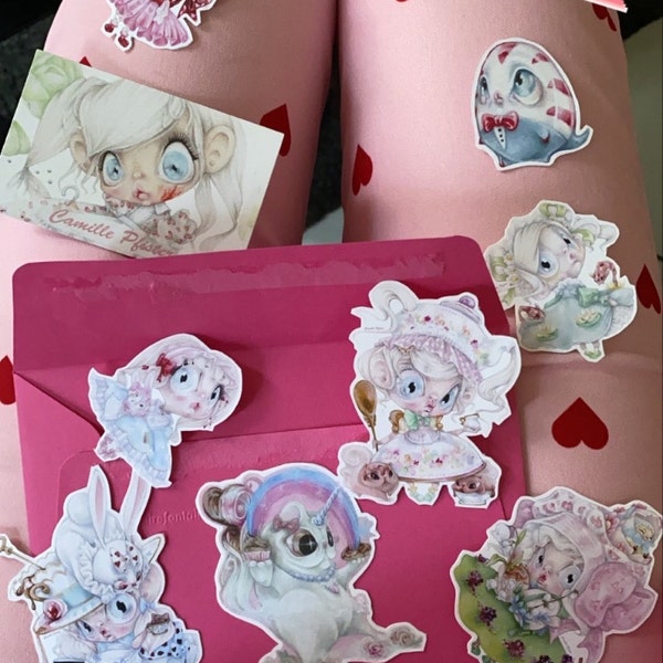 Isa Onna - Art Print - Mermaid Pop Surrealism Yokaï Japan Pirate Skull ...