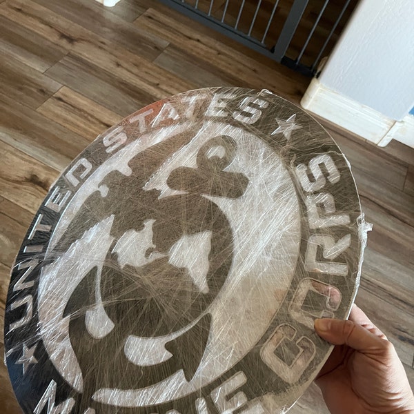 US Marine Corps Metal Sign -- Authorized Seller for USMC Logo -- USMC ...