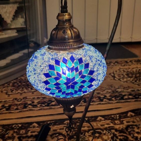 Antique Bedroom Bedside Lamp, Tiffany Lamp, Bohemian Lamp, Souvenir ...