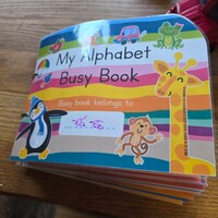 Buy Color Matching Busy Book, Printable Activity, Color Sorting Velcro ...