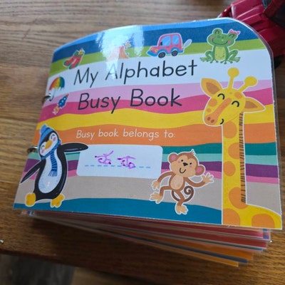 Farm Busy Book Printable, Kids Farm Educational Activity Book, Toddler ...