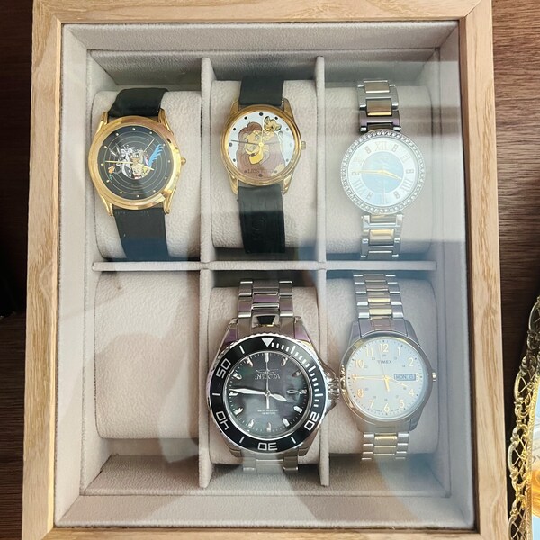 Personalized Watch Storage Box - Groomsmen Gifts - Birthday Gift ...
