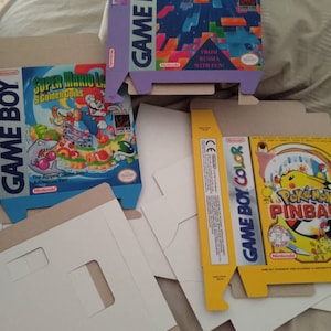 Super Mario Land 2: 6 Golden Coins Box for Game Boy Nintendo 3 Regions ...