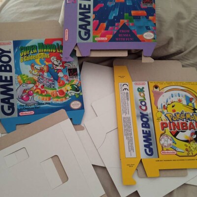 Super Mario Land 2: 6 Golden Coins Box for Game Boy Nintendo 3 Regions ...