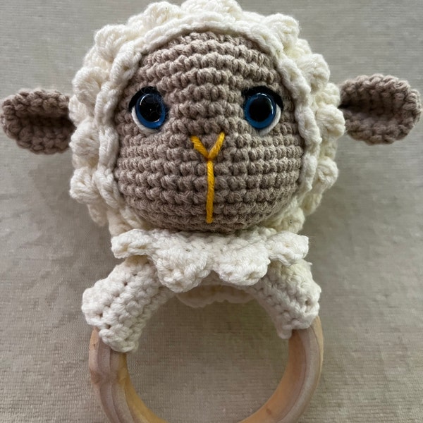 Baby Rattle Lamb Lilly - PDF Crochet Pattern - Etsy