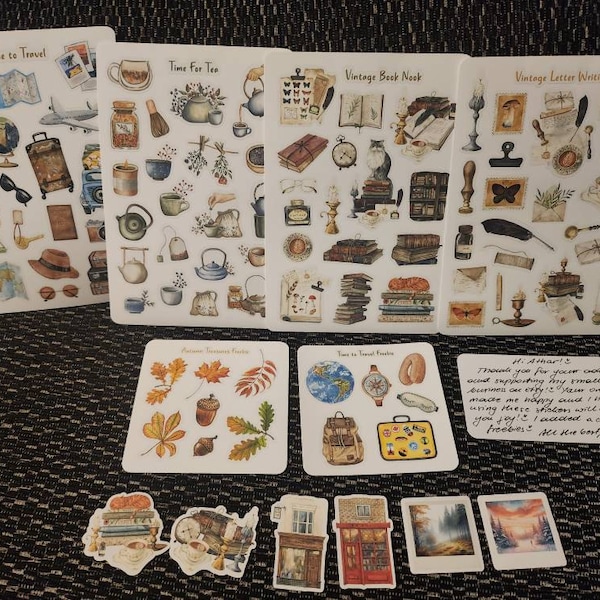 Baking Sticker Sheet, Recipe Book Stickers, Cooking Stickers ...