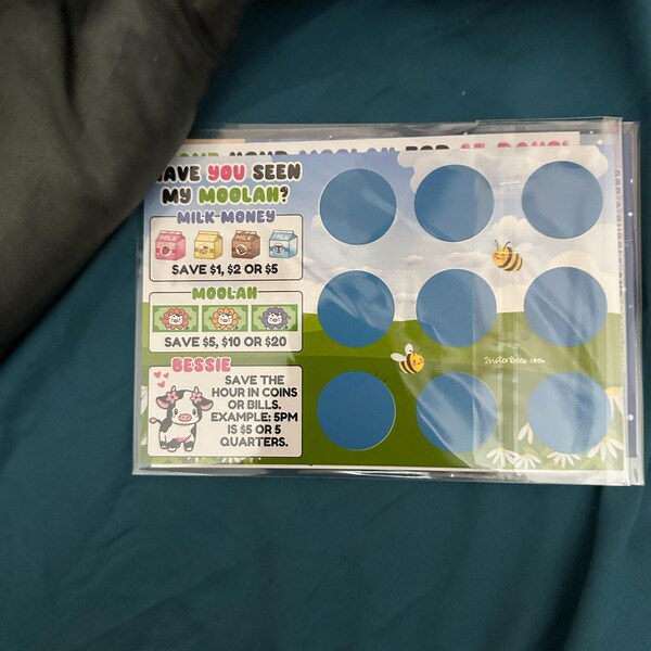 HEADS or TAILS Coin Savings Tracker Mini Game Play & SAVE Cash Envelope ...