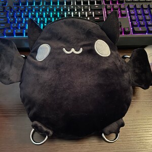 Cute Plush Bat Mini Crossbody Bag / Backpack - Etsy