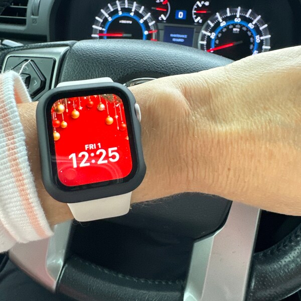 Christmas Santa Apple Watch Wallpaper, Cute Santa Claus Christmas Watch ...