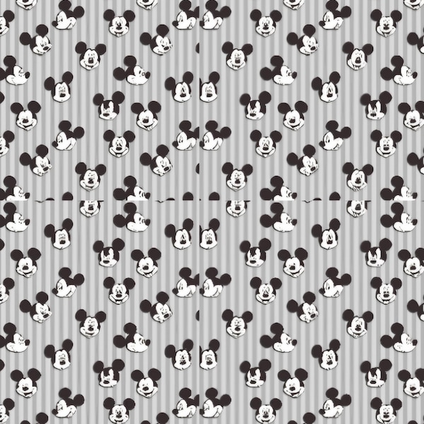 20 Mickey the Mouse Digital Papers 300 DPI Maximum Quality, Mickey ...