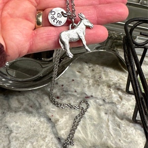 Donkey Memorial Key Chain, Donkey Remembrance Gift, Loss of Donkey ...