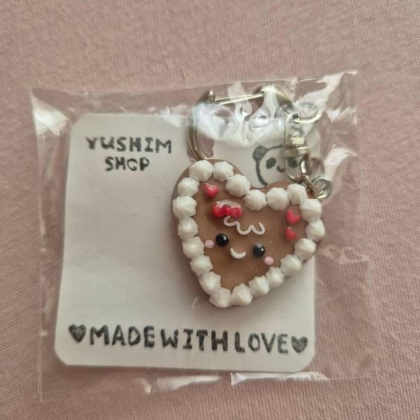Mini Character Charm || Handmade Polymer Clay Keychain - Etsy