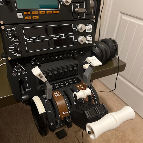 NEW 747 V3 Throttle Set for Honeycomb Bravo, Flight Simulator - Etsy