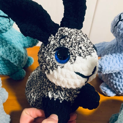 Crochet Pattern Baby Cute Rabbit / Crochet PATTERN Plush Toy ...