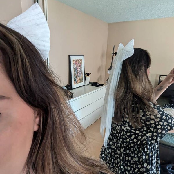 Pink Ombre Blusher Veil, Two Tier Veil, White Ivory Tulle Dip Dyed in ...