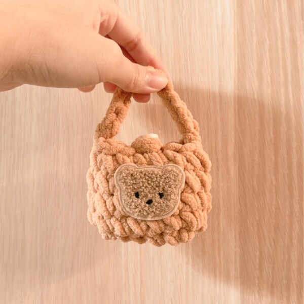 Handmade Crochet Hair Rope, Flower Hair Rope, Cute Animal Hair Tie ...