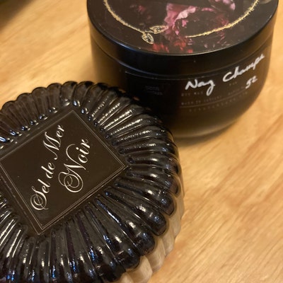 CLOVE Goth Candles Premium Soy Wax Black Candle 8 Oz - Etsy