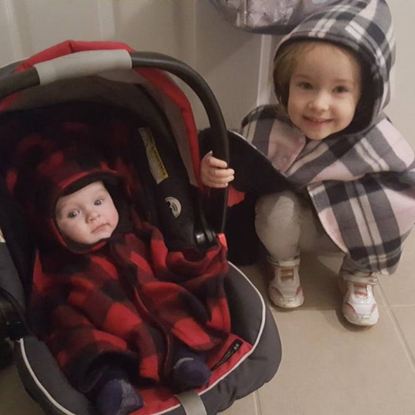 Carseat Poncho, Carseat Cape, Car Seat Cape, Car Seat Poncho, Winter ...