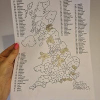 UK Postcode Sales Map, Business Sales Map, Colour in Maps, Etsy Sales ...
