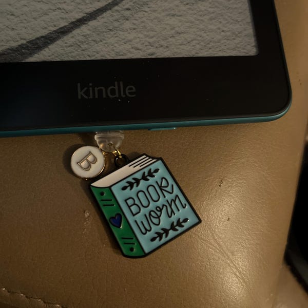 Kindle Charm, Dust Plug Charm, Kindle Plug Charm, Kindle Charm Plug ...