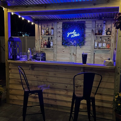 Bar With Storage Shed the Storehouse by Taverns-to-go 10 X - Etsy