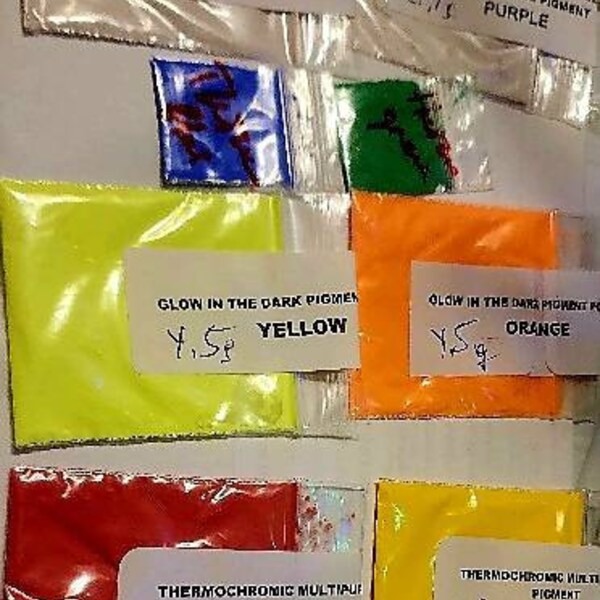 Photochromic UV (solar) Activated Color Change Pigment. - Etsy