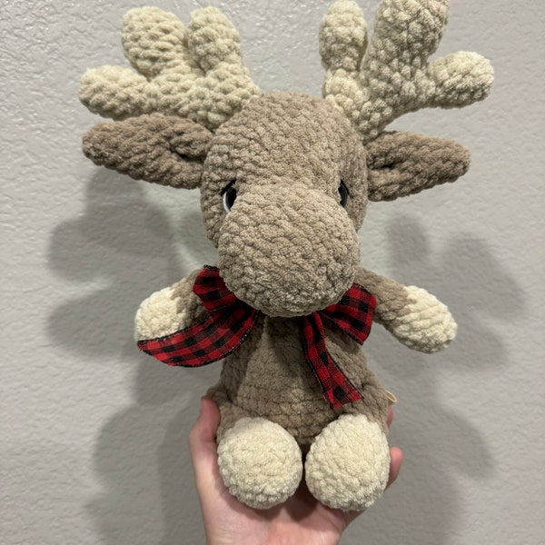 Mo the Moose Crochet Pattern PDF FILE - Etsy