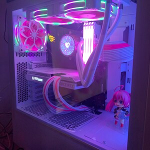 Sakura Cherry Blossom Logo V2 Gaming Computer Fan Shroud / - Etsy