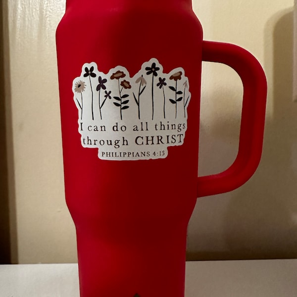 LDS 2023 Youth Theme, I Can Do All Things Through Christ, Stickers ...