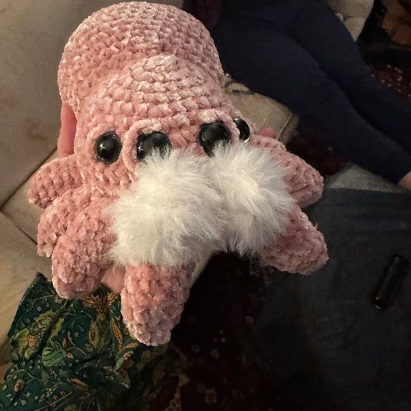Extra Large Crochet Spider Plush | Amigurumi Spider | Spider Plushy ...