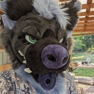 Toony Fox Fursuit Costume Expanding Foam Head Base - Etsy