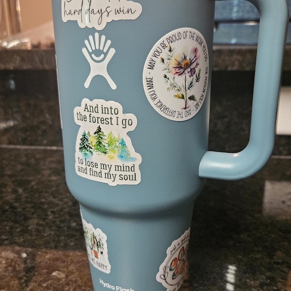 Ocean Sunset Sticker, Beach Sticker Pack, Make Waves Decal, Retro ...