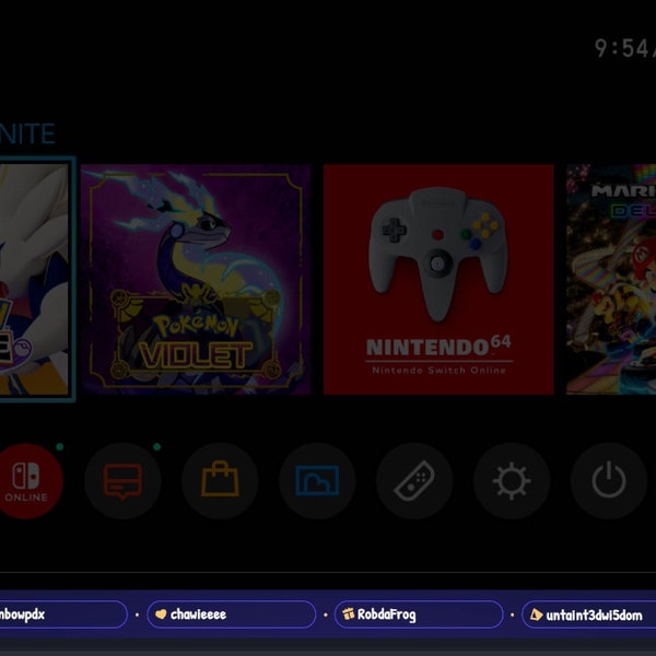 Starlight Animated Twitch Pack | Starry Night Sky Moon Cozy Streamer ...