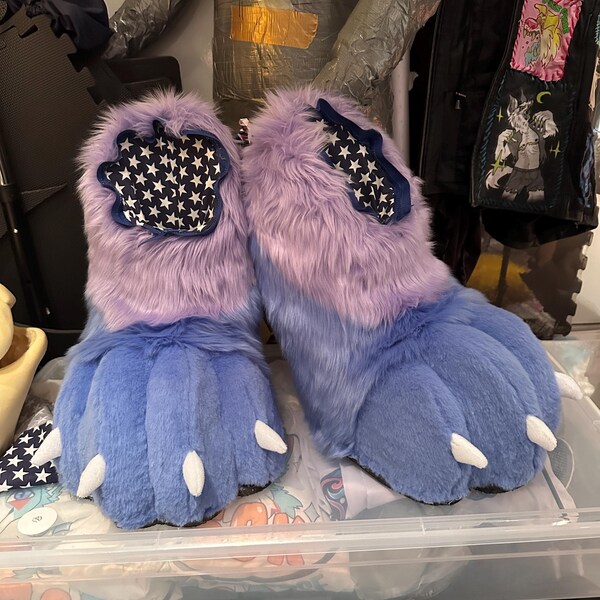 DIGITAL Digitigrade Fursuit Feet Paws Pattern for Fursuits - PDF ...