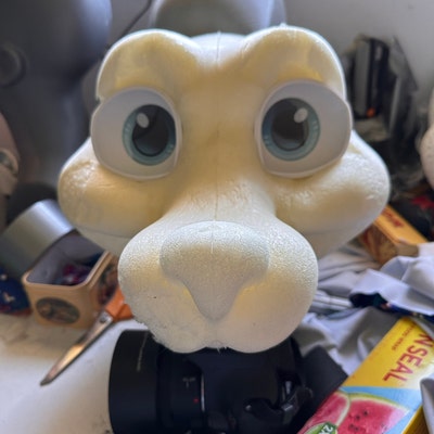 Toony Fox Fursuit Costume Expanding Foam Head Base - Etsy